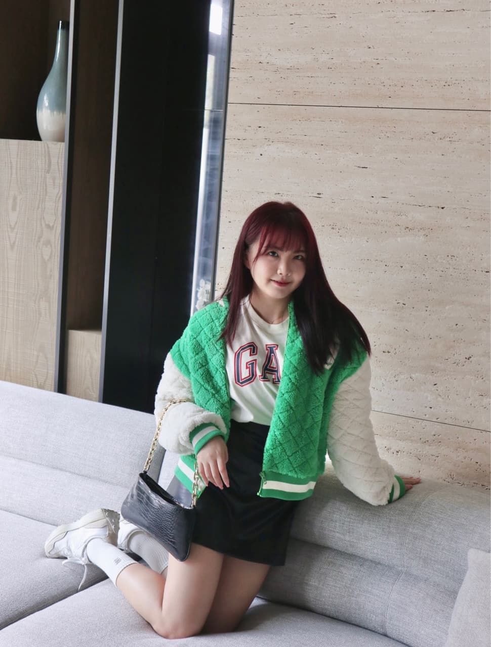 #分享 160cm微肉女孩美式潮流校園穿搭🍒🥝GAP秋冬新品 #開箱大使 - 穿搭板 | Dcard