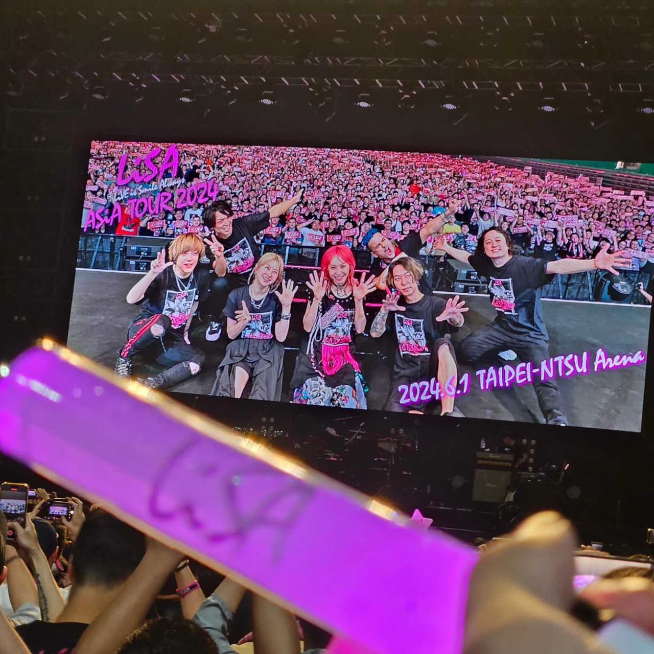 #詢問 LiSA演唱會視野 林口體育館 - B46 留言 | Dcard