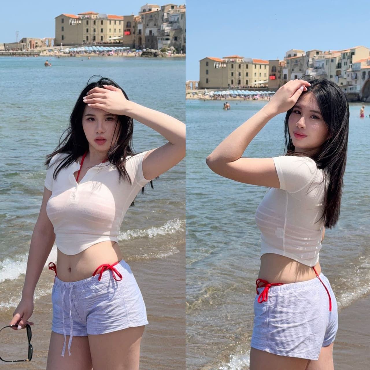 170Vi🐸歐洲夏天7套穿搭🏝️ ️淘寶/蝦皮/NET #電力滿格密技 - 穿搭板 | Dcard