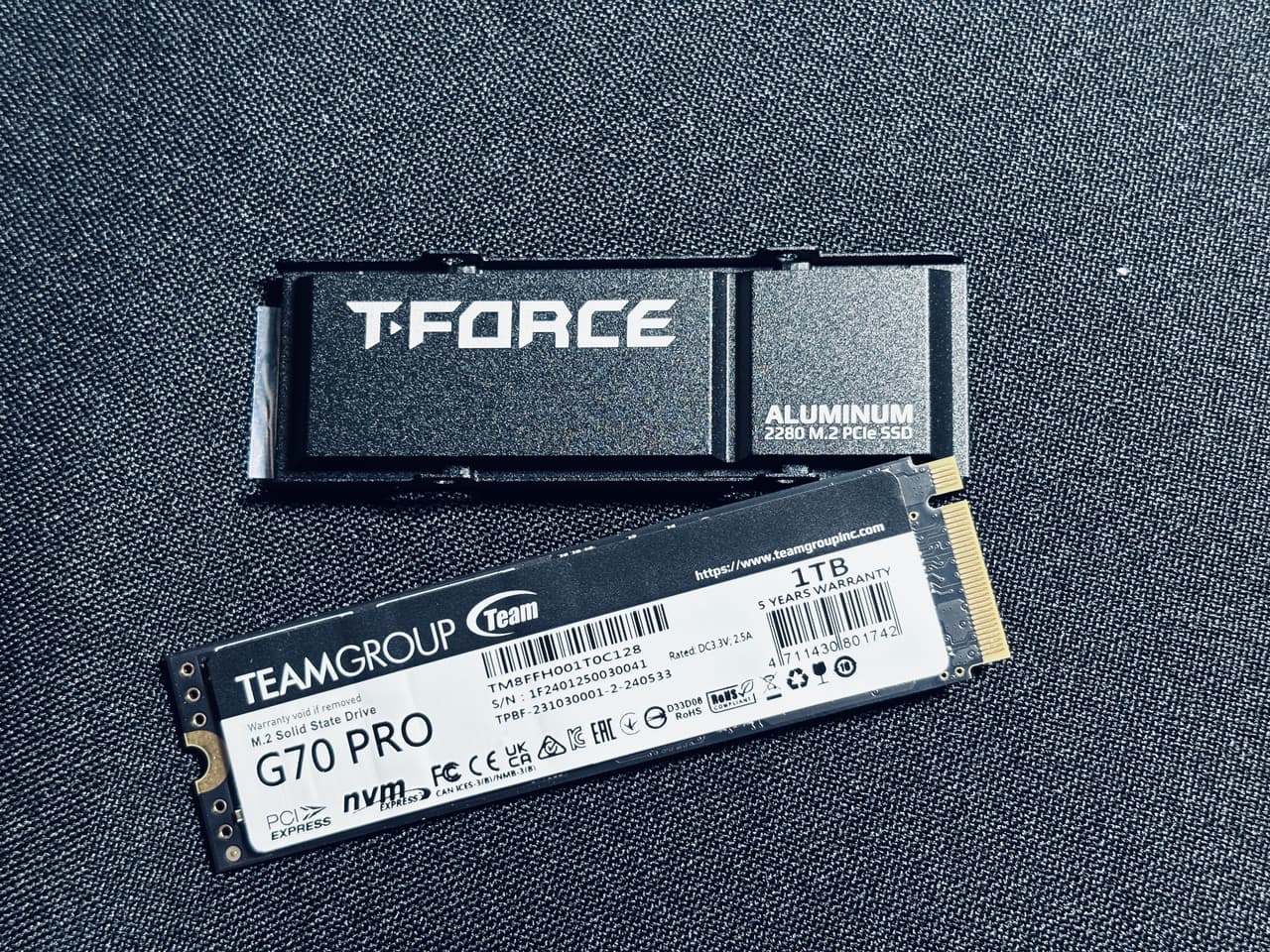 「高速 Gen 4 新戰將！」T-FORCE G70 Pro 1TB 開箱實測 - 3C板 | Dcard