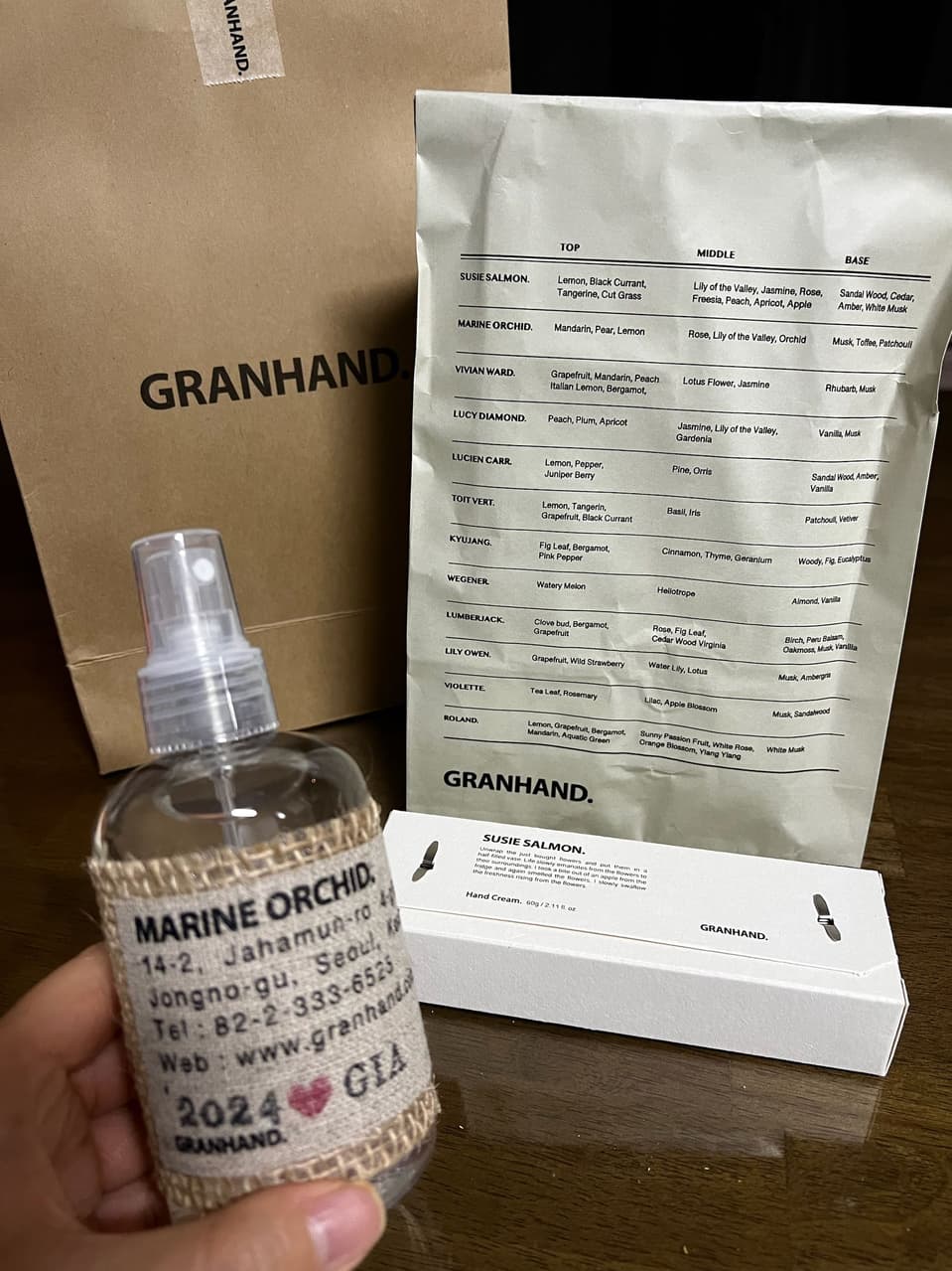 #心得 韓國🇰🇷Granhand 性價比香水 - 韓國生活板 | Dcard