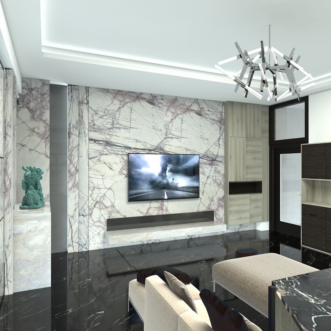 3Ds max/Photoshop 圖片大理石反光問題請問 - 設計板 | Dcard