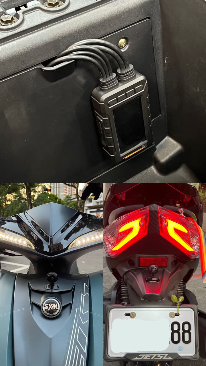 #問題 （更）行車記錄器裝著位置 - 機車板 | Dcard