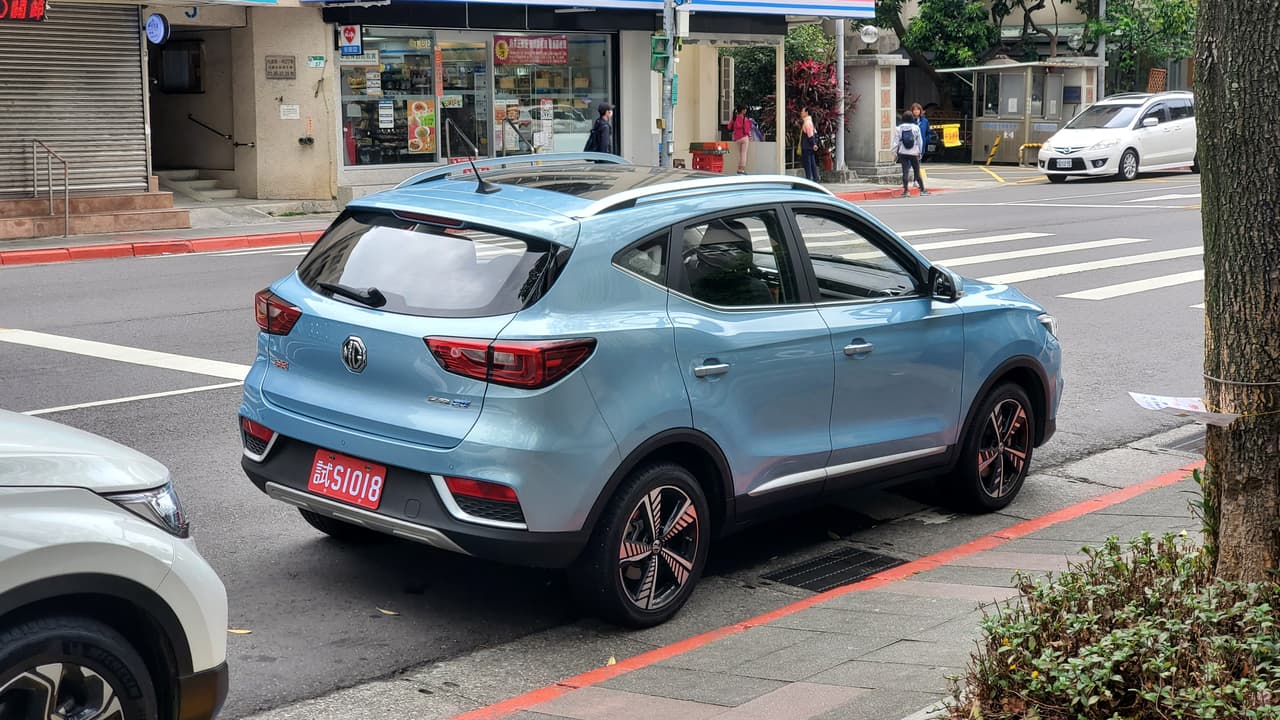 MG電動CUV：ZS EV 現身台灣？ - 汽車板 | Dcard