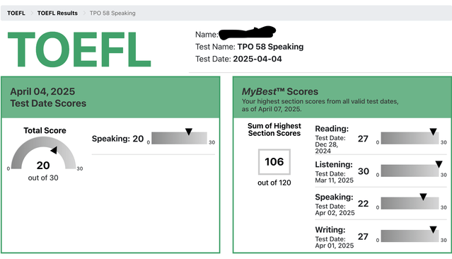 #托福 #經驗分享 #模考網站 實測 TestAdmit 的口說跟寫作 AI 批改（結論：超推🥰） - 語言板 | Dcard