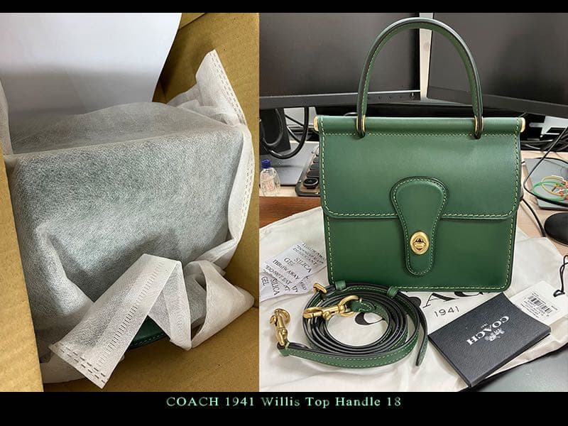 #開箱 COACH Willis Top Handle 18 - 精品板 | Dcard