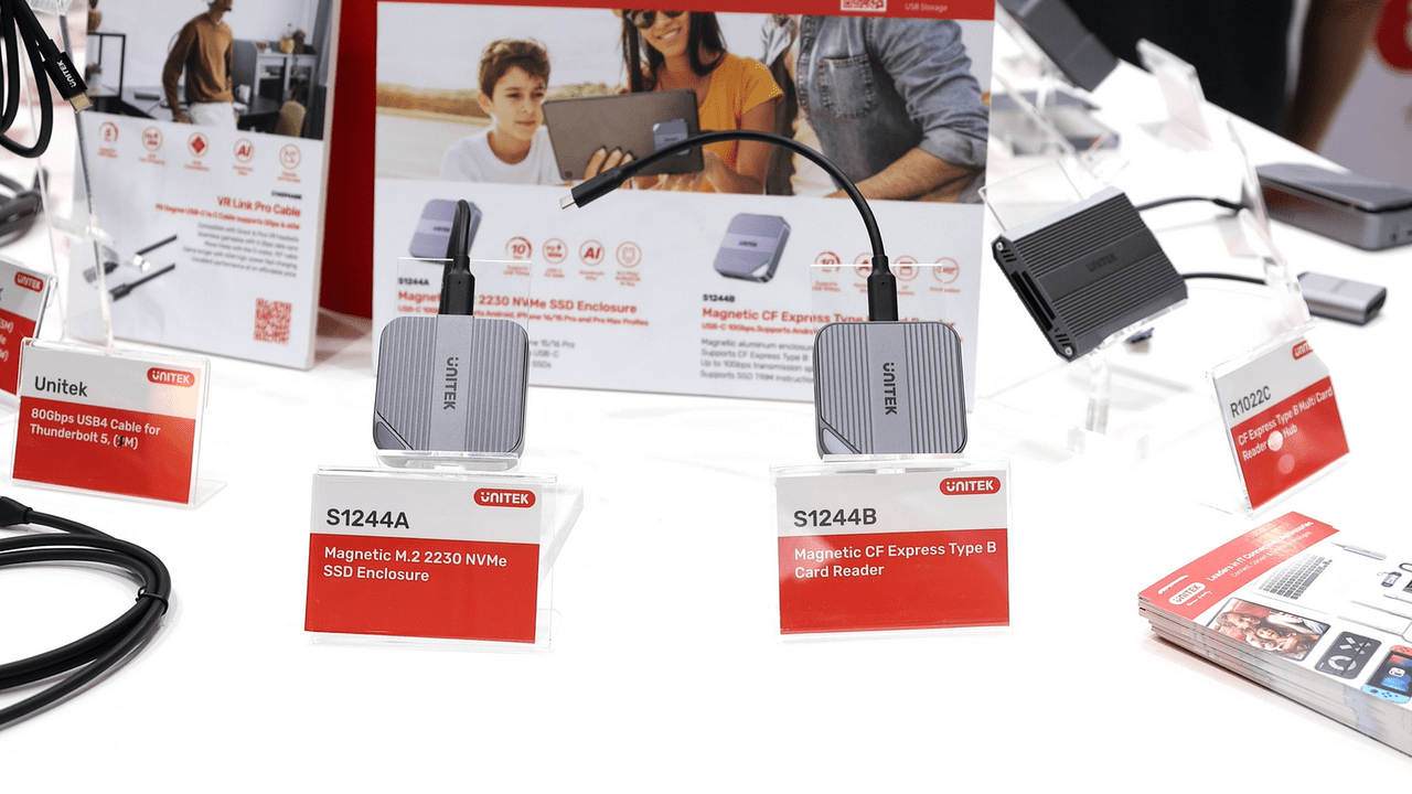 我想帶走這幾樣……COMPUTEX 2025 Unitek 首度亮相 Thunderbolt 5 Dock - EnterBox (@enterbox) | Dcard