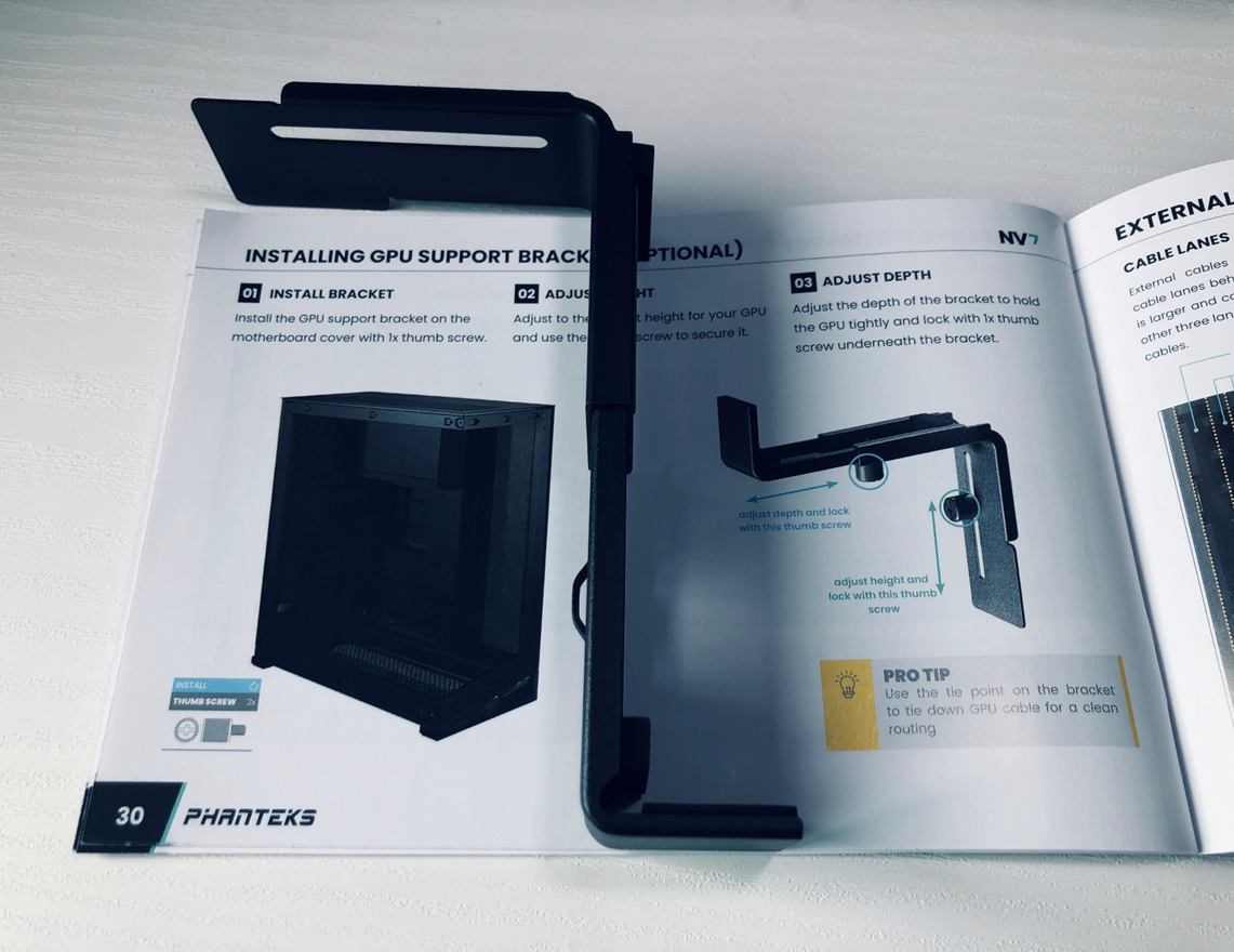 「墨影別院－打開全新視野」Phanteks NV 7 D-RGB Satin Black Feat.D30-120 D-RGB 首發 #開箱 - 3C板 | Dcard