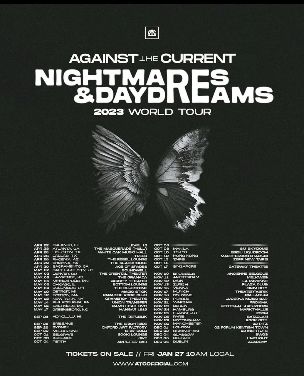 Against The current 求票🥹🫶 - 音樂板 | Dcard