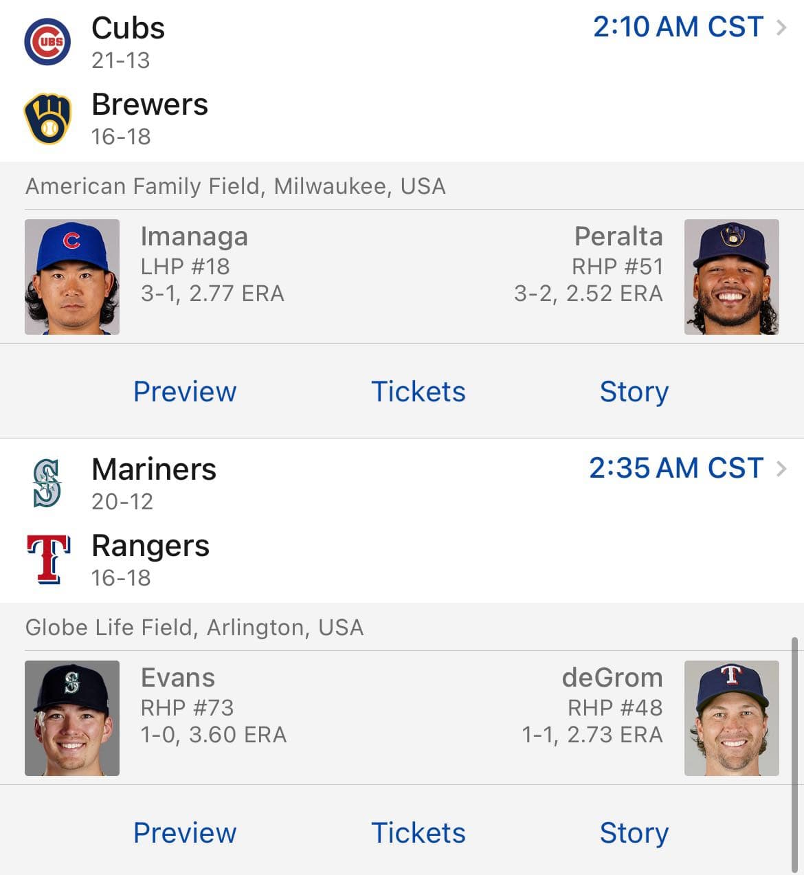 #賽事討論 2025/5/4 MLB 所有場次（16 場） - MLB板 | Dcard