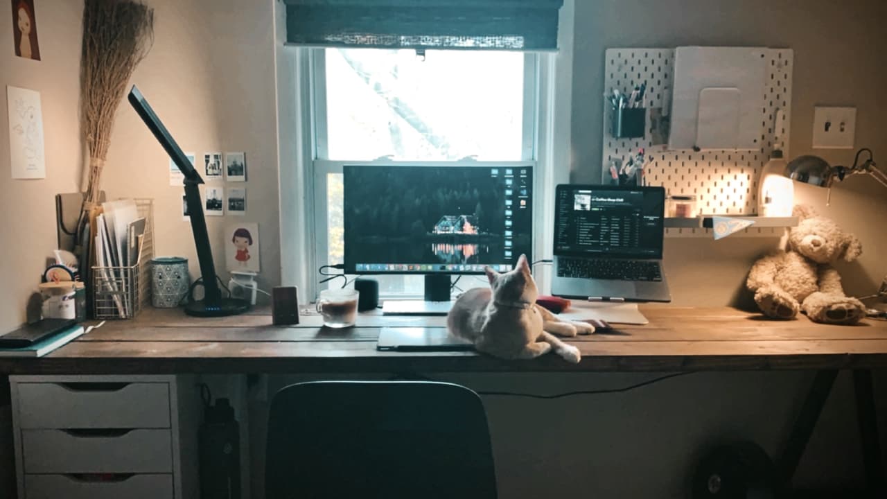 What's in my room 之 remote learning desk setup - 居家生活板 | Dcard