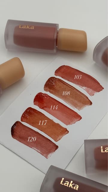 #試色 近期最愛唇彩Laka唇釉 - 美妝板 | Dcard