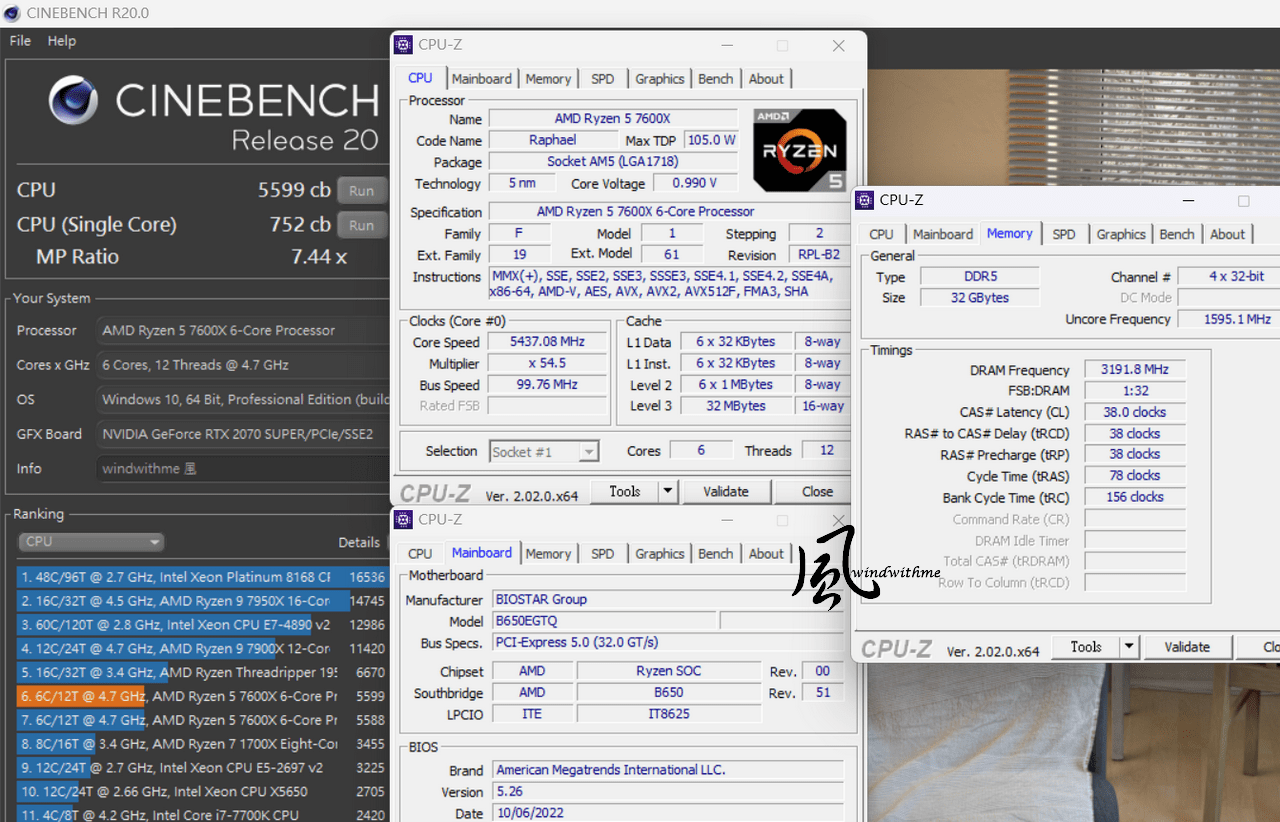 #心得 AMD Ryzen 5 7600X搭載BIOSTAR B650EGTQ實測分享 - 3C板 | Dcard