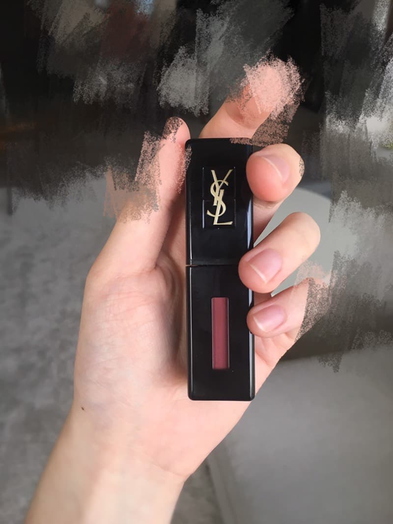 #YSL407黑管唇釉試色 - 美妝板 | Dcard