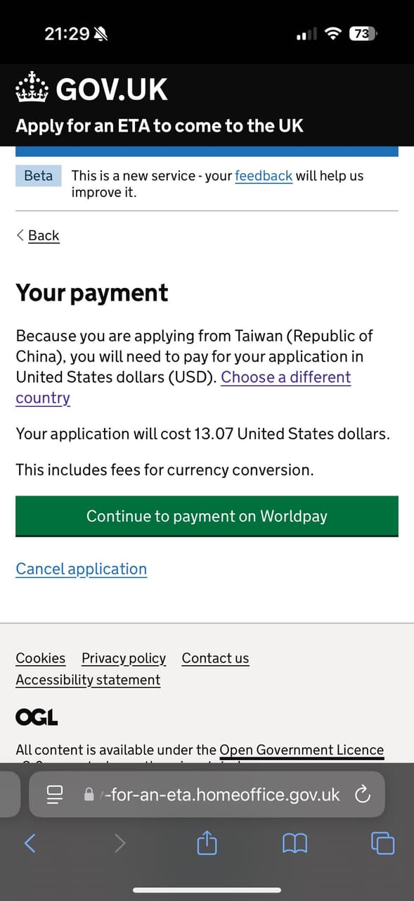 #資訊分享 2025入境英國必看‼️ 電子旅行憑證(ETA)申請教學 #我來開箱 - 留學板 | Dcard