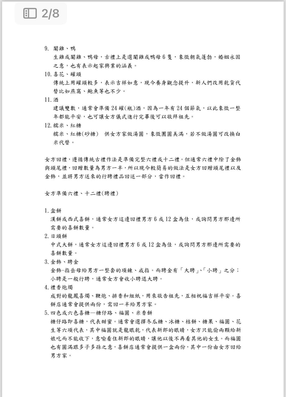 #討論 請問訂婚該準備什麼🥲 - B16 留言 | Dcard