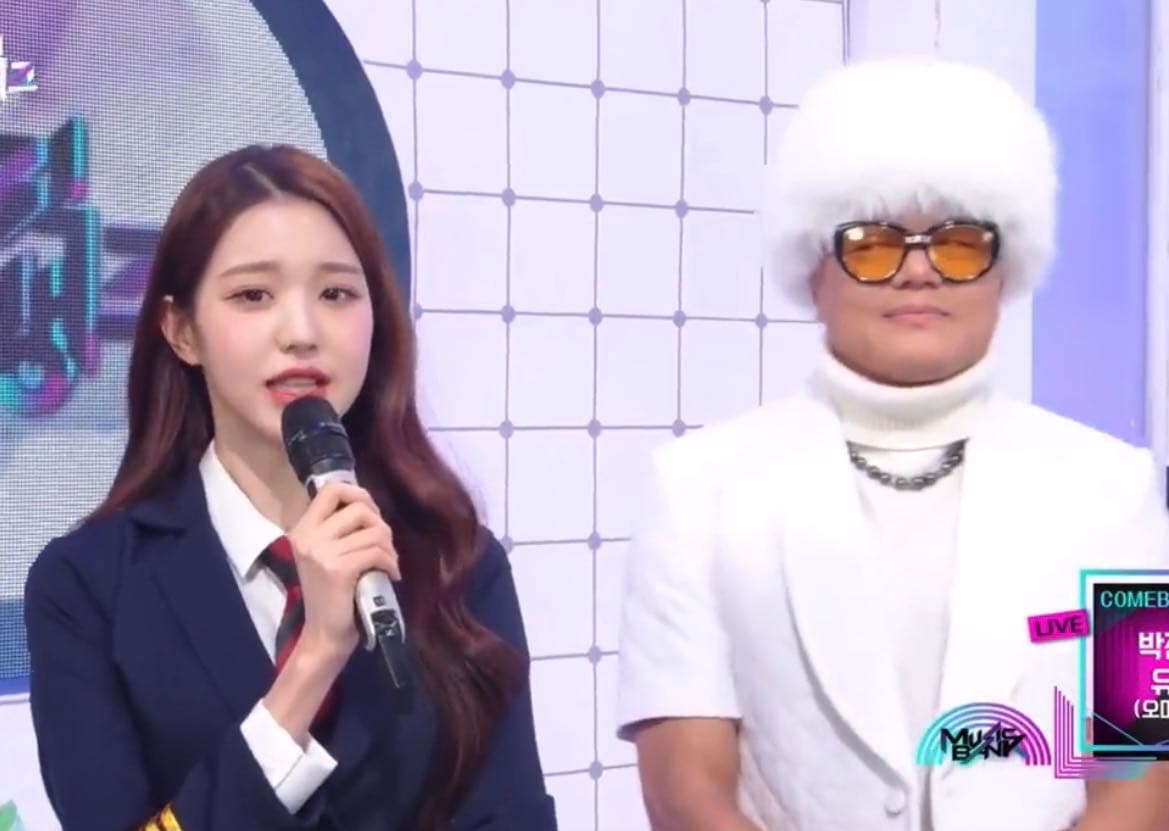 #分享 今日出現在JYP朴軫永舞台的張員瑛🧊 - IVE板 | Dcard