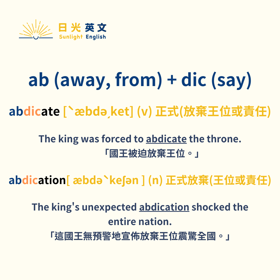 【英文單字】字根系列：dic,dict - 語言板 | Dcard