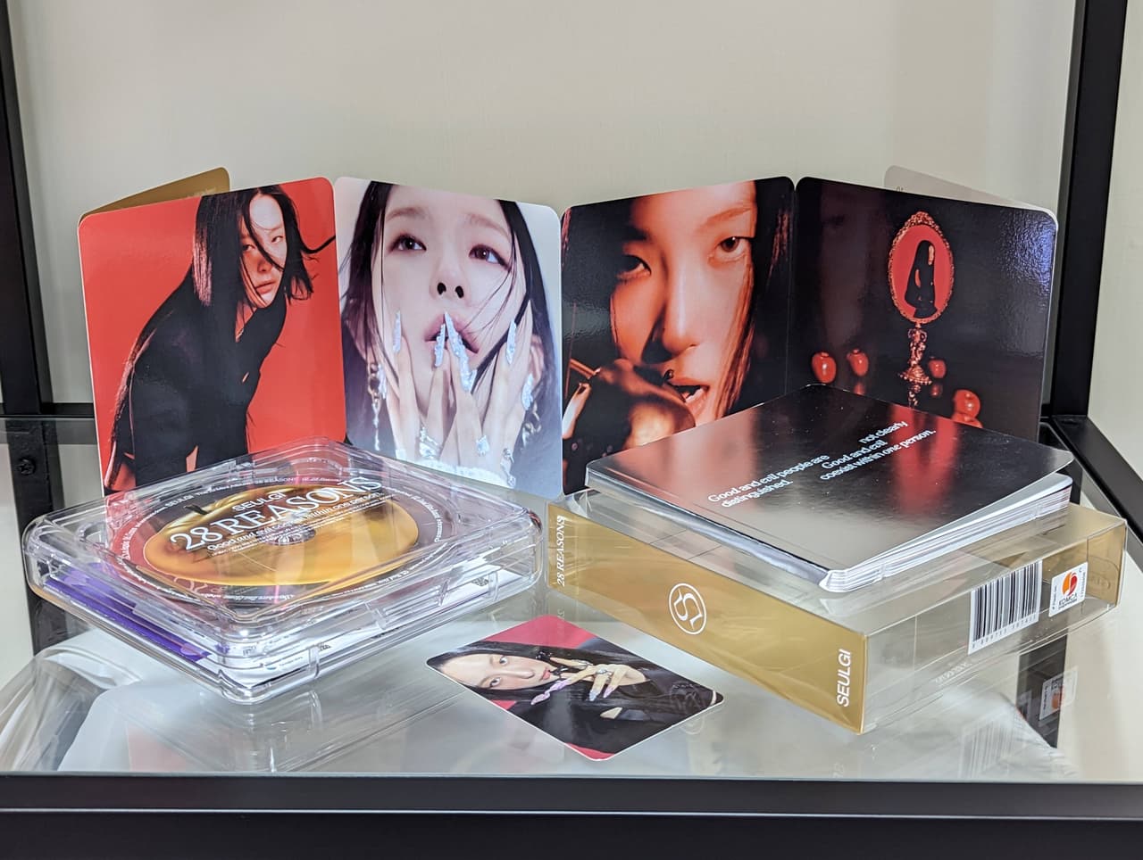 [開箱]熊瑟琪Solo專輯One, Two, Five! - Red Velvet板 | Dcard