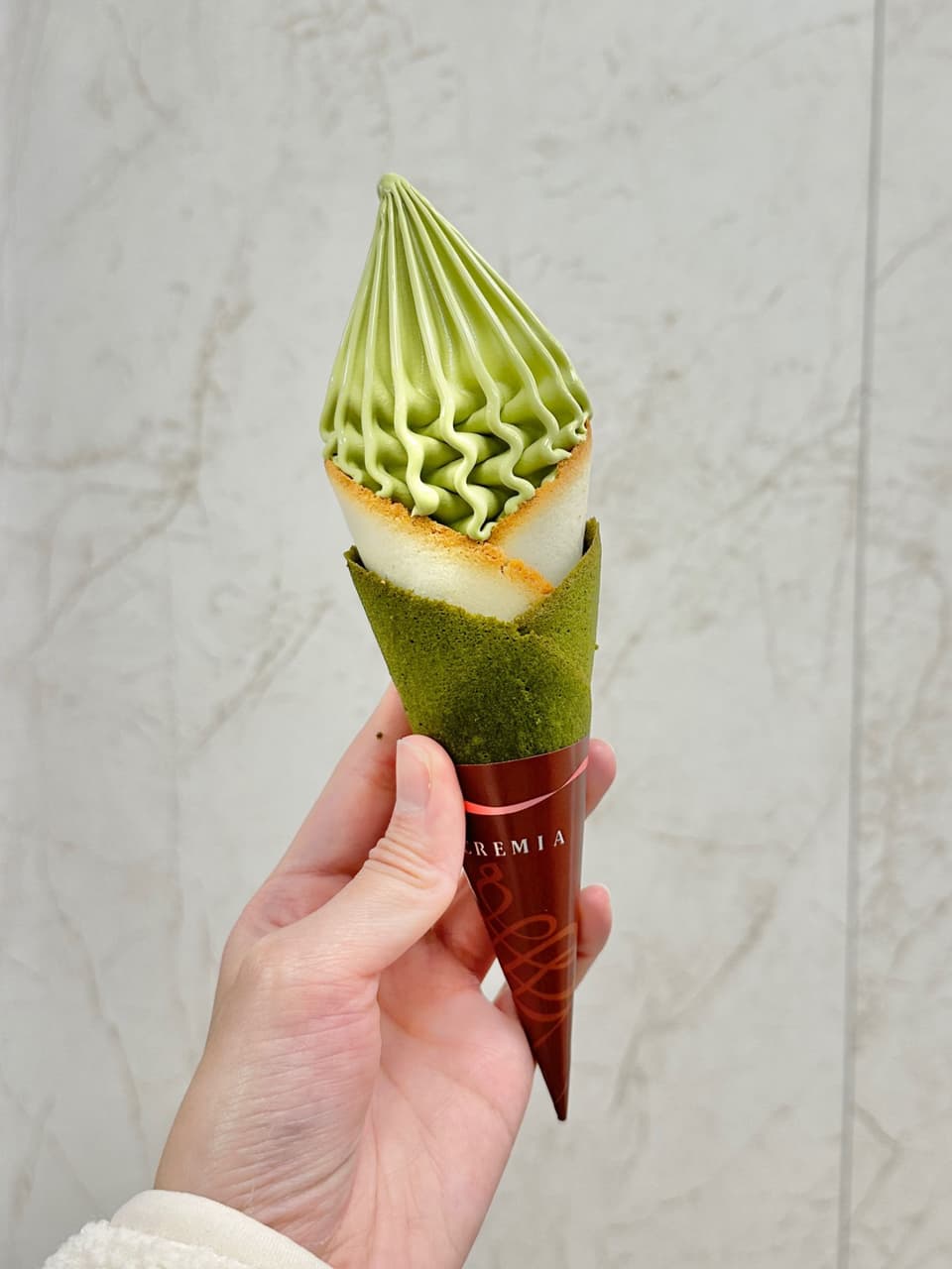 為了抹茶限定口味💚第一次吃CREMIA🍦 - 美食板 | Dcard