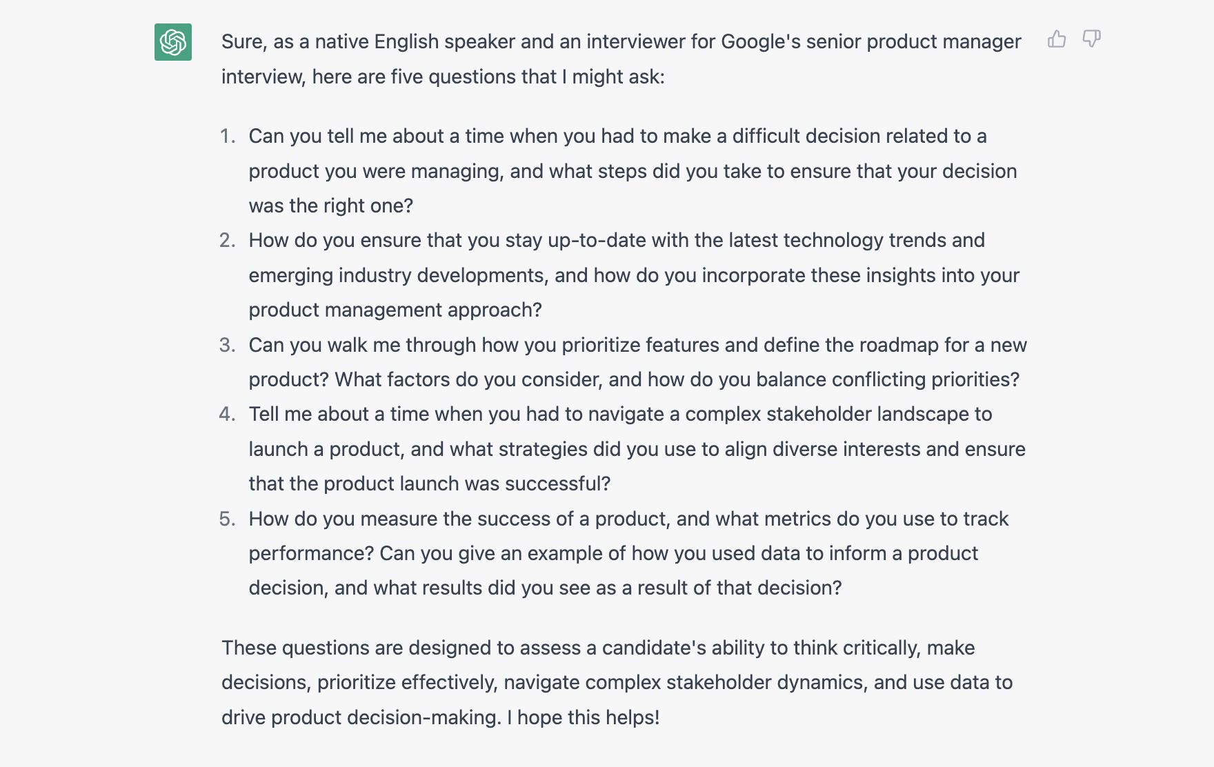 用 ChatGPT 搭配 STAR 原則，準備英文面試超輕鬆 - 工作板 | Dcard