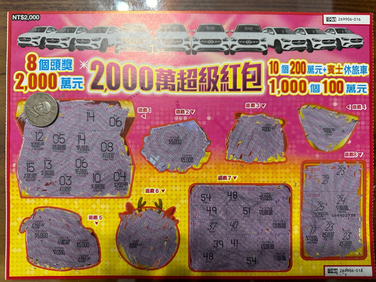 刮2000中30000 - 閒聊板 | Dcard