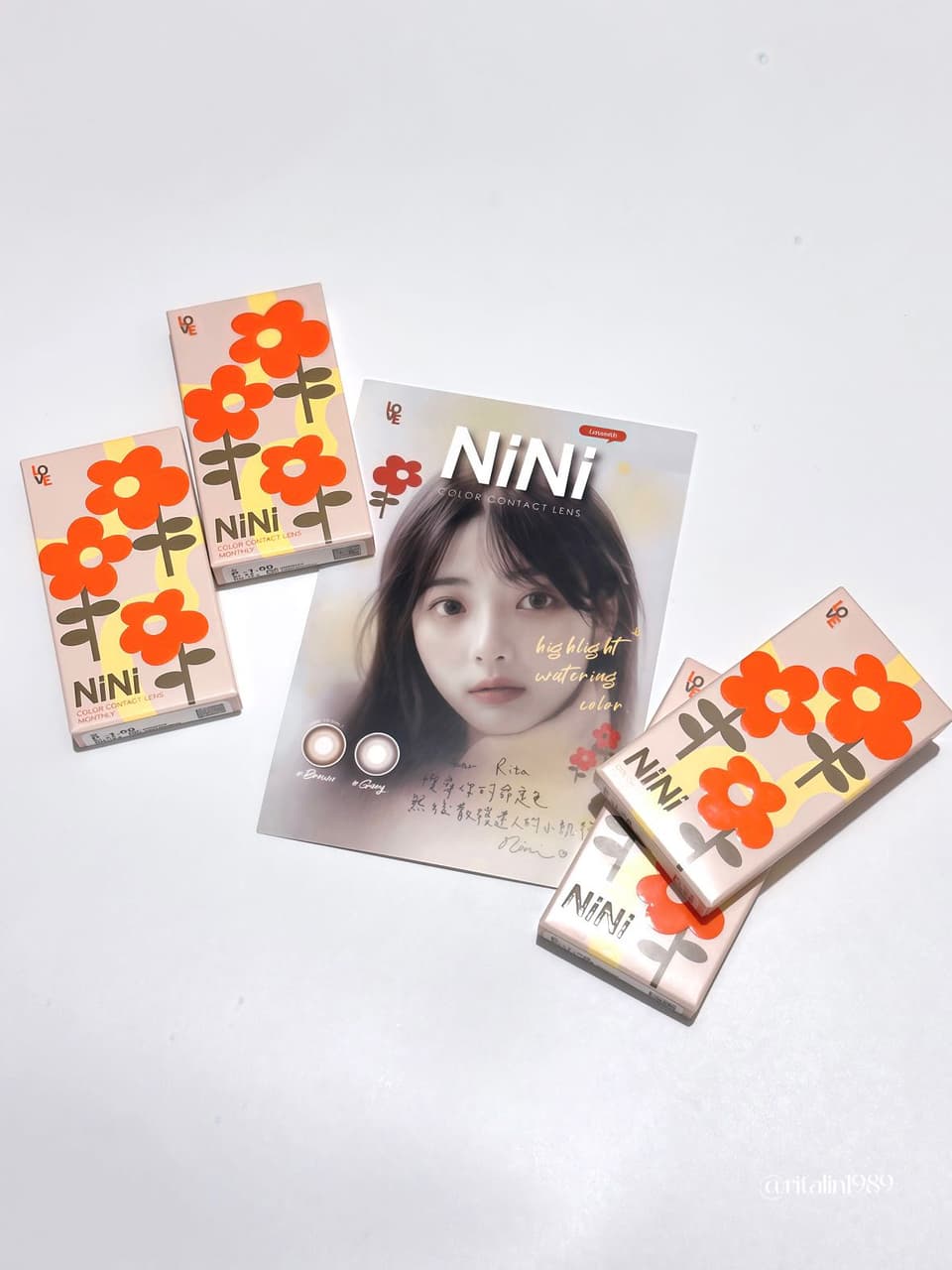 ♡ONCLE 安可 NINI♡ꫛꫀꪝ安可潤隱眼新品上市！ - Rita (@ritabeauty) | Dcard