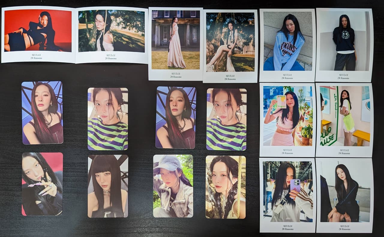 [開箱]熊瑟琪Solo專輯One, Two, Five! - Red Velvet板 | Dcard