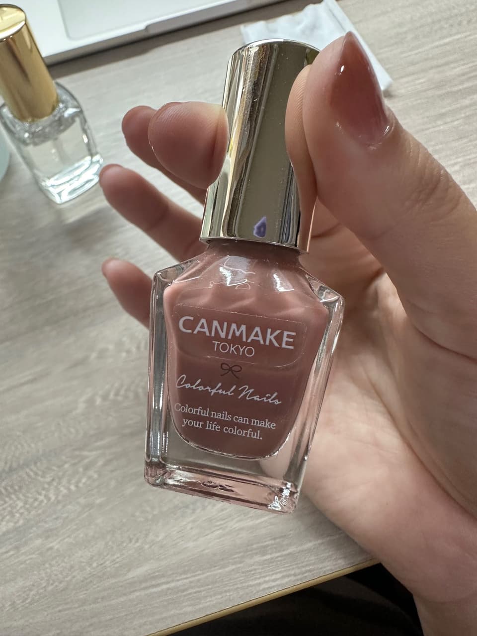 #分享 CANMAKE N70 玫瑰奶茶漸層試色分享 - 美甲板 | Dcard