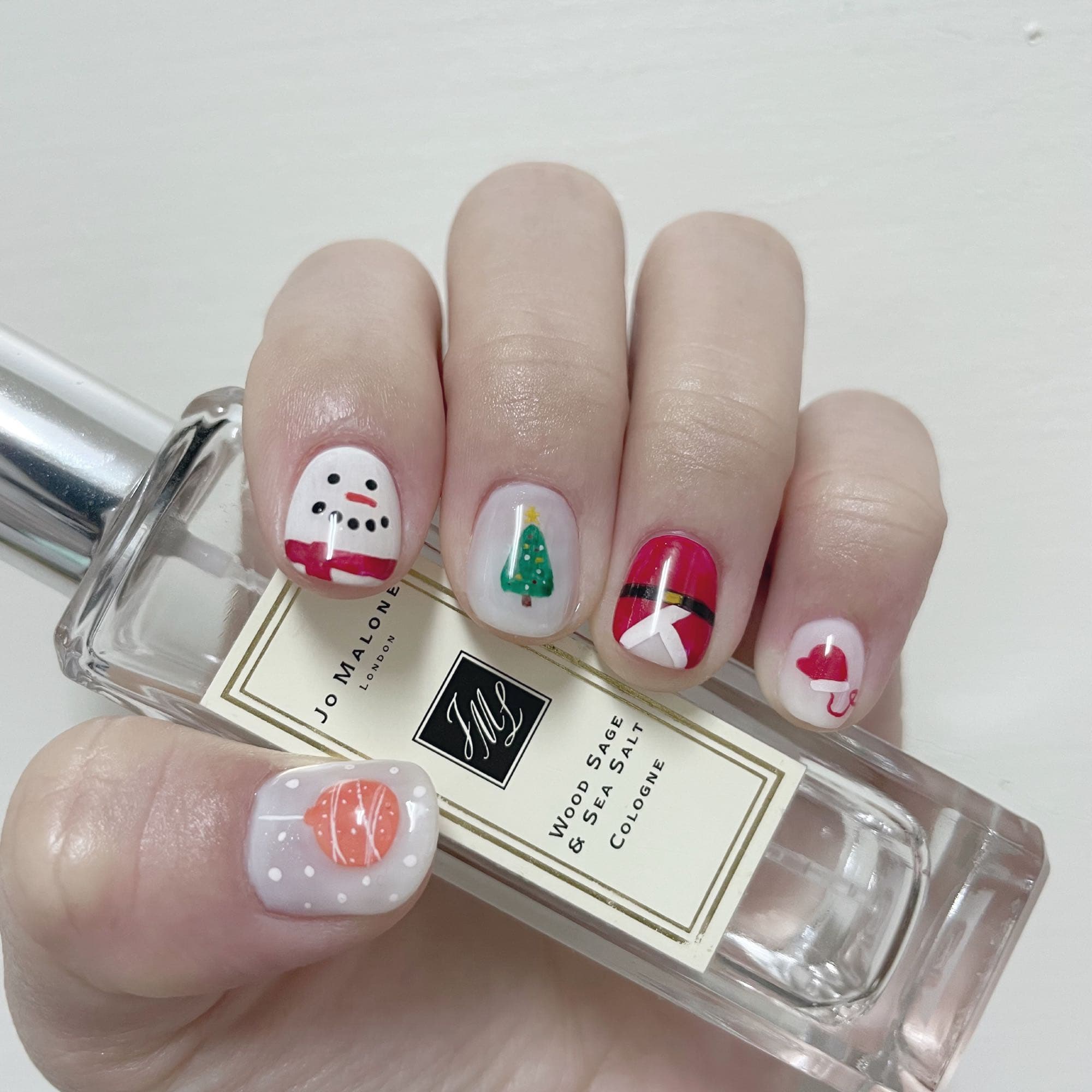 分享 聖誕美甲⛄️ 美甲板 Dcard