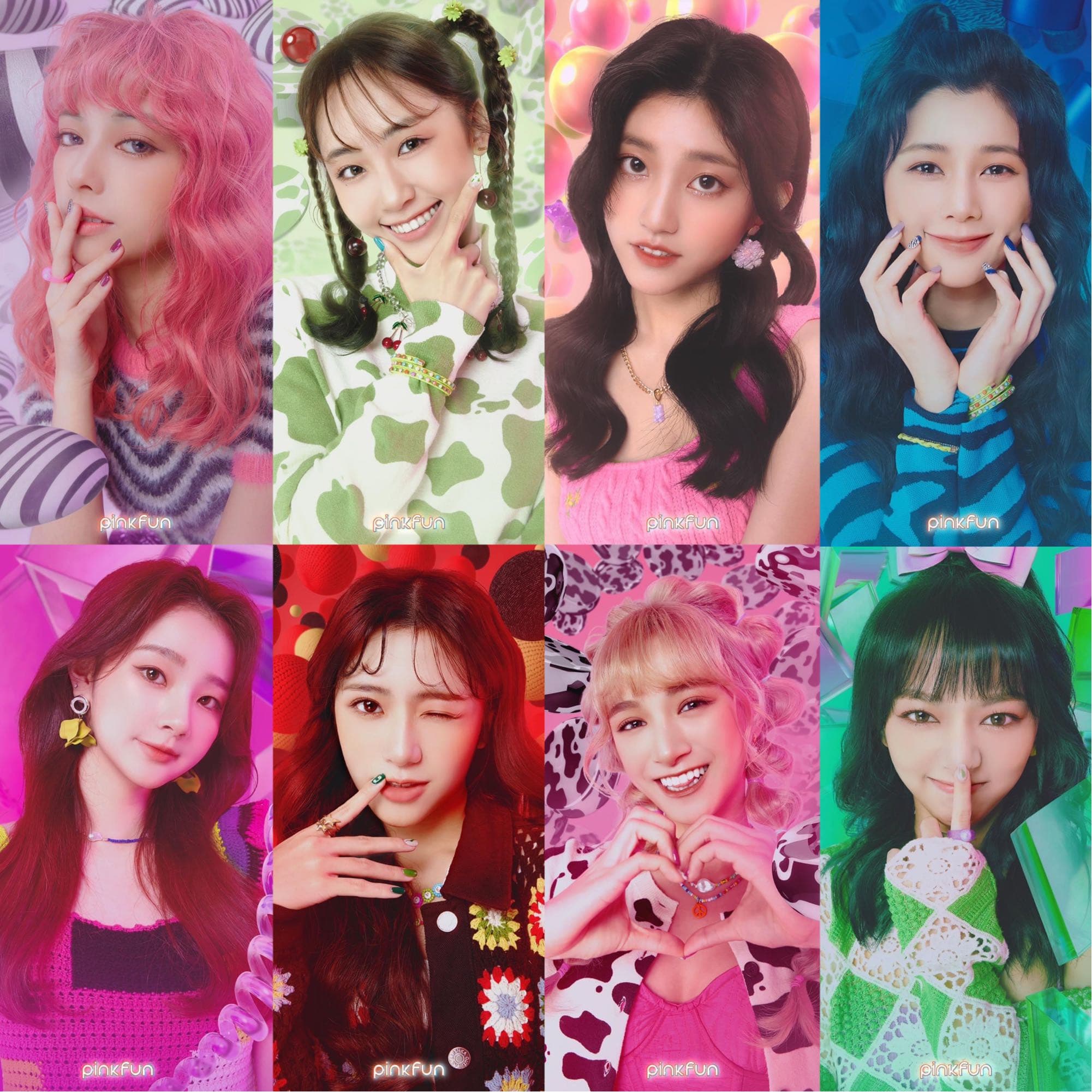 PinkFun 新EP宣傳照 - 菱格世代 DD52板 | Dcard