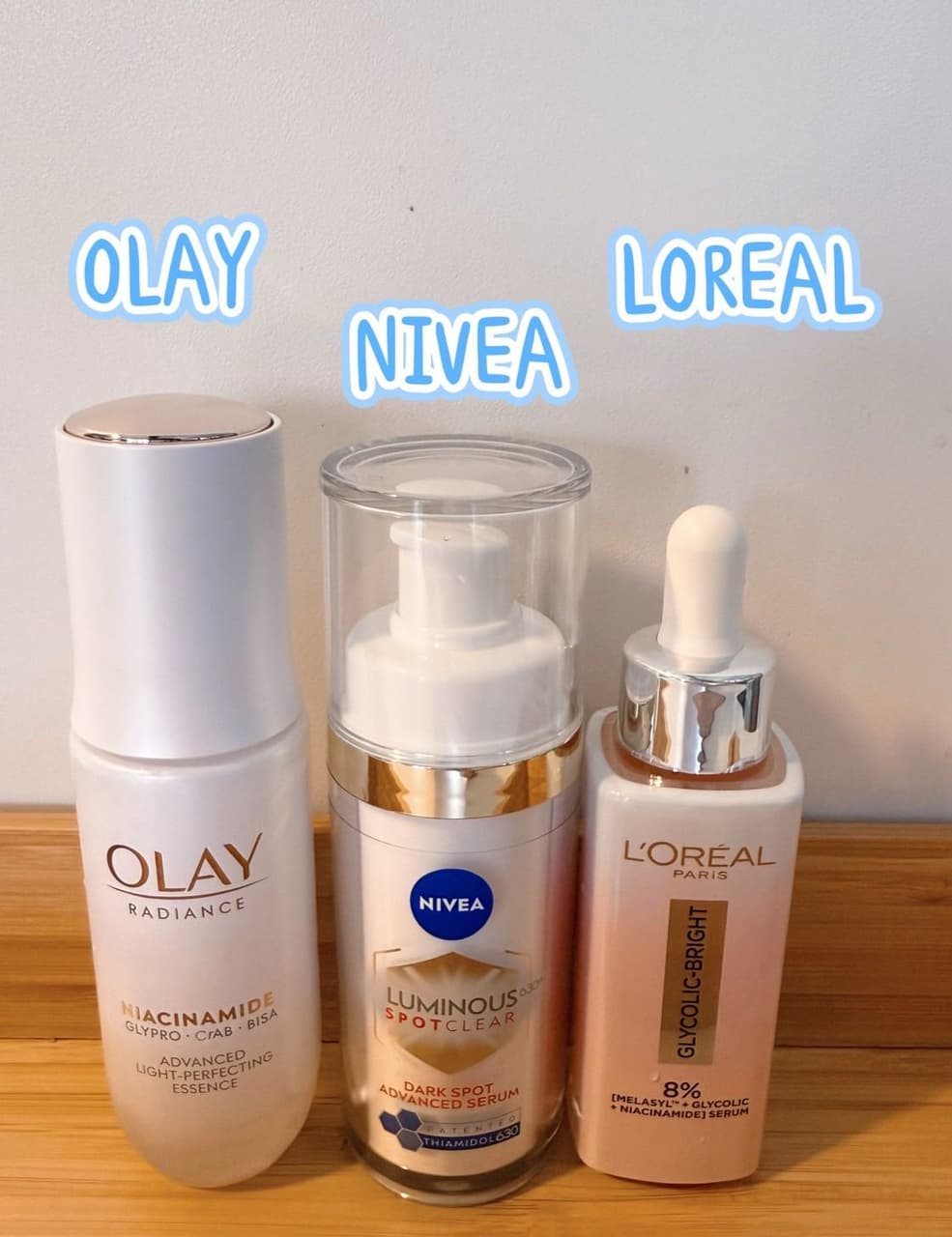 #分享 小資女的開架美白精華賞 Olay、萊雅、L630精華 - 美妝板 | Dcard