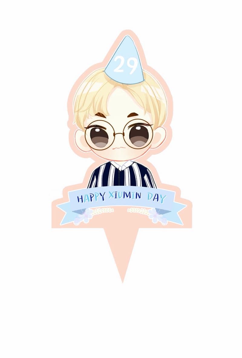 #飯繪 #ibon列印 EXO XIUMIN - 追星板 | Dcard