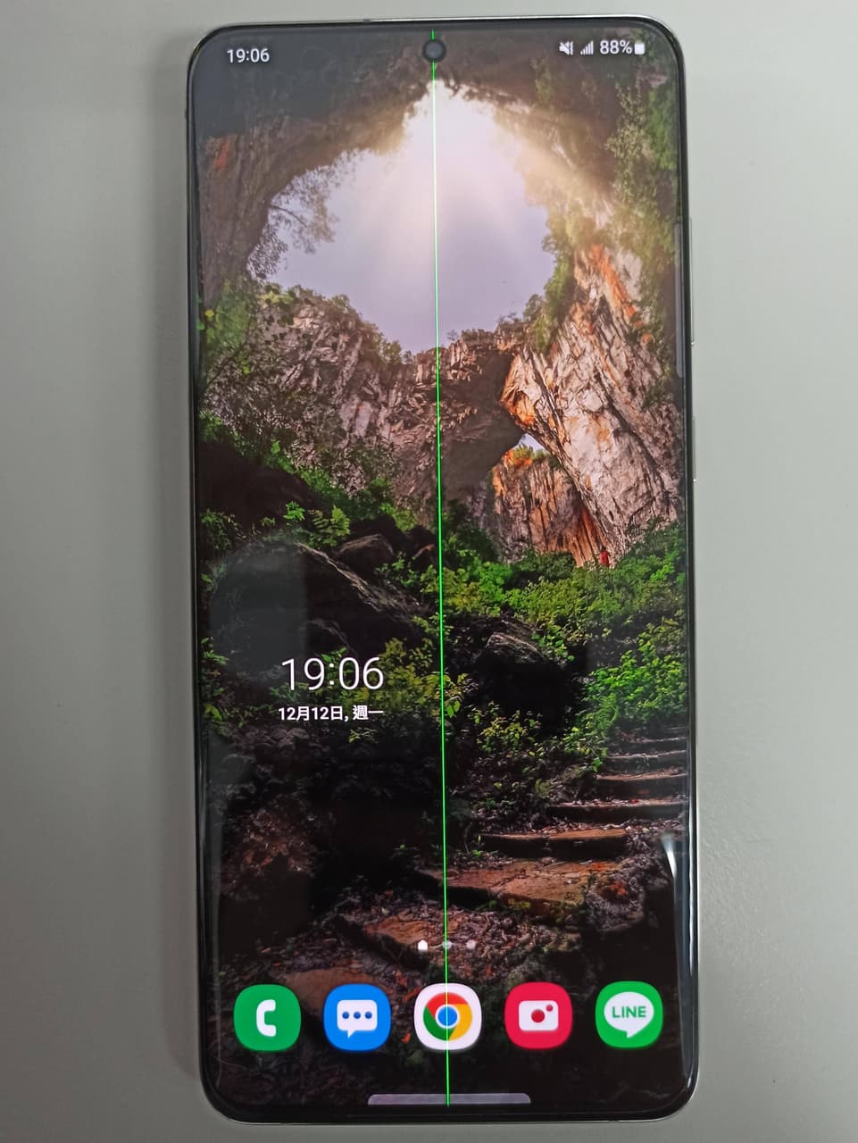 #心得 三星旗艦手機只有兩年壽命!? S20+綠線 - 3C板 | Dcard