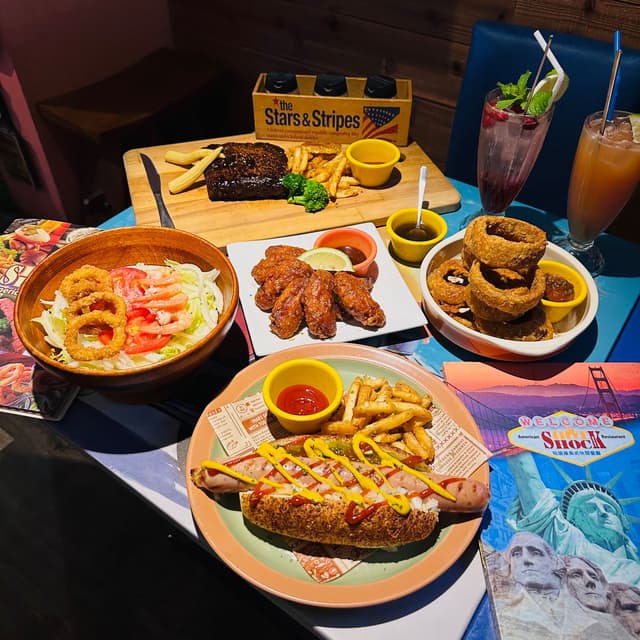 HOT SHOCK 哈燒庫-草悟道美式復古餐廳🍴 - 美食板 | Dcard