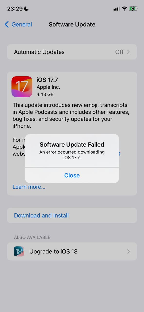 #請益 #請益 ios更新失敗 - Apple板 | Dcard