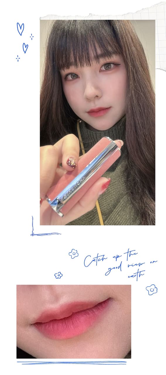 口紅試色 GIVENCHY 粉絲絨 N27 Rouge Infusé - 黏黏 ฅ^•ﻌ•^ฅ (@naomiweee) | Dcard