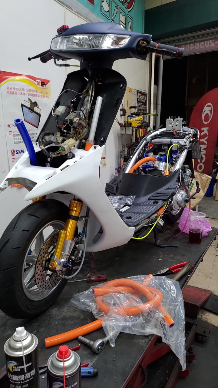 Dio50 全車翻新整理 - 機車板 | Dcard