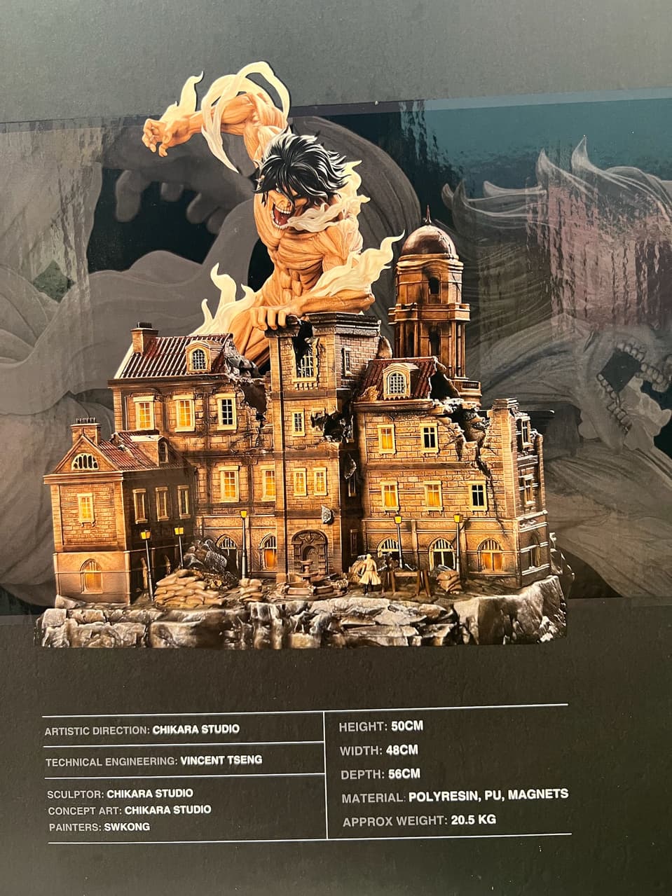 開箱 Chikara工作室 進擊的巨人 - 進擊的巨人板 | Dcard