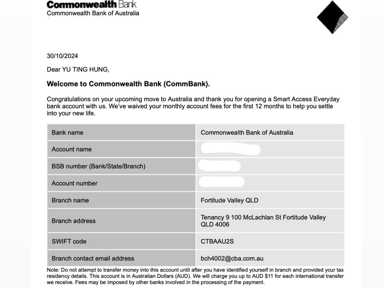 澳洲打工度假｜三大號之「銀行commonwealth bank 」開戶分享 - 打工度假板 | Dcard