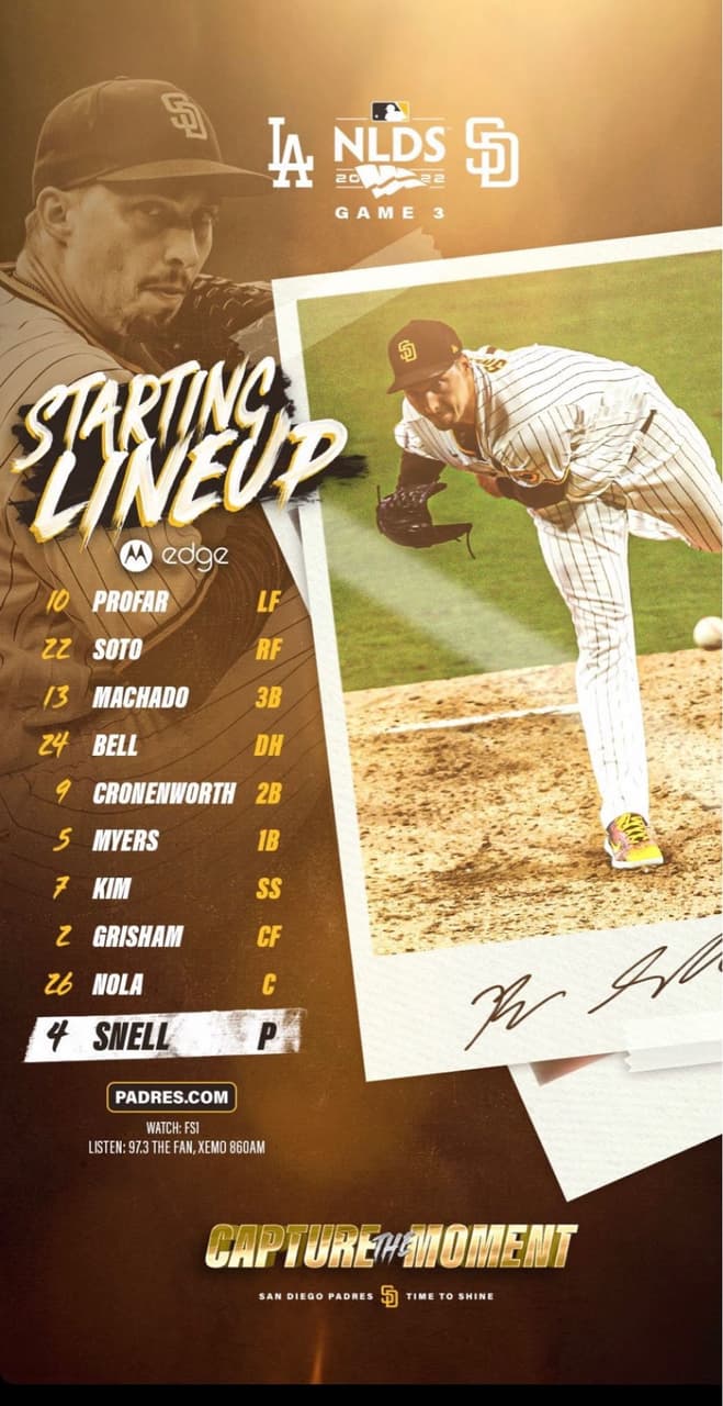 2022.10.15 國聯分區系列賽 G3 洛杉磯道奇 vs. 聖地牙哥教士 - MLB板 | Dcard