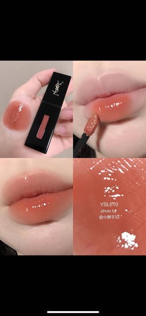 #我要賣 全新 櫃上直出 ysl 610 唇釉（售出） - 二手交易板 | Dcard