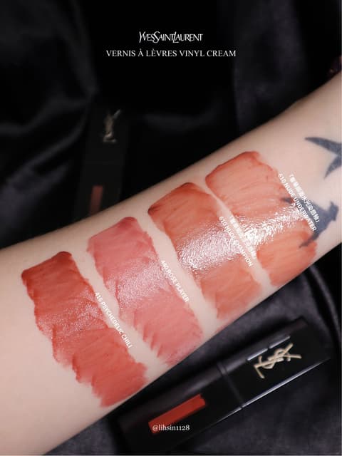 #試色 YSL最新黑管唇釉610、440試色來了 速速上線 奢華緞面漆光唇釉 - 美妝板 | Dcard
