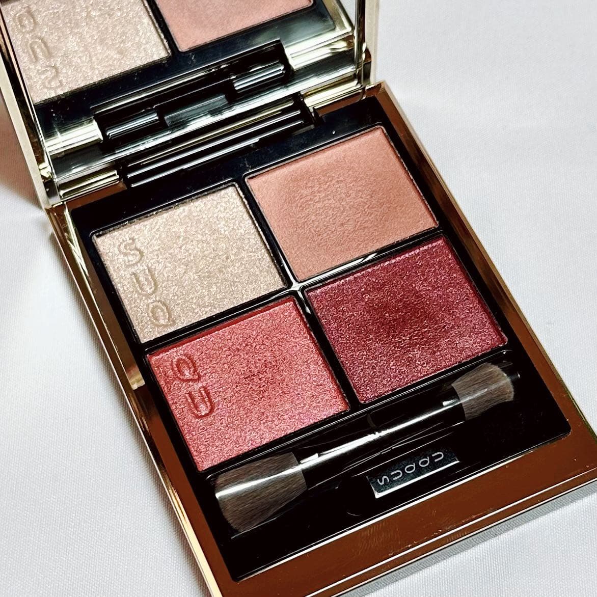 #試色 SUQQU粉嫩春日感妝容 - 美妝板 | Dcard