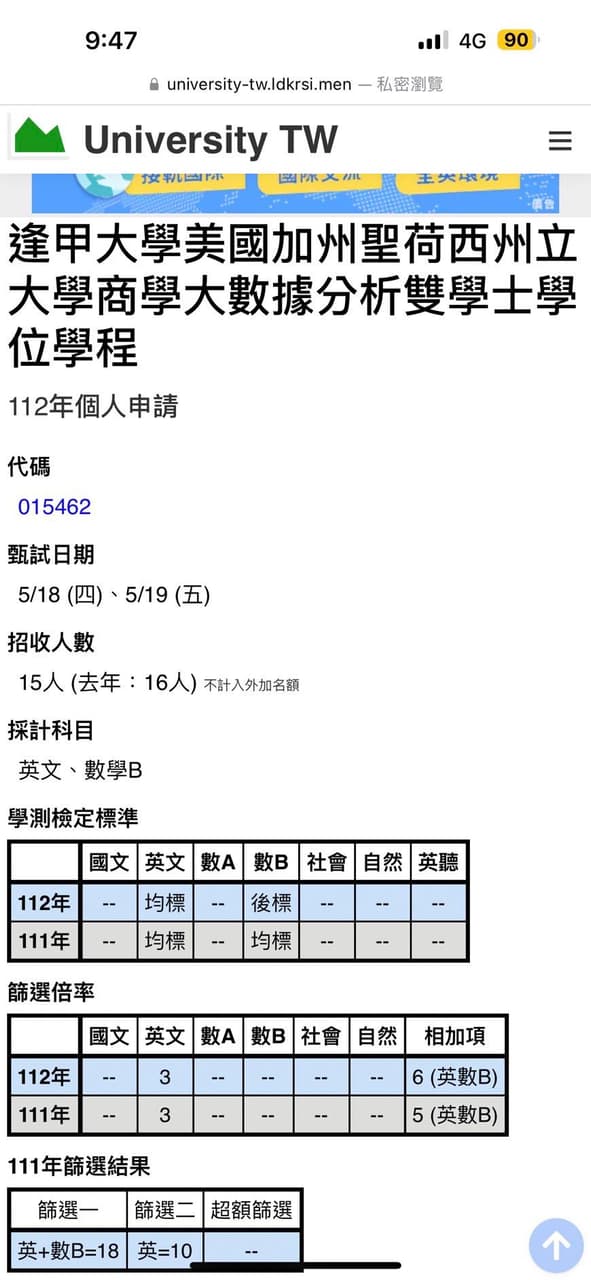 學測成績請益 升大學考試板 Dcard