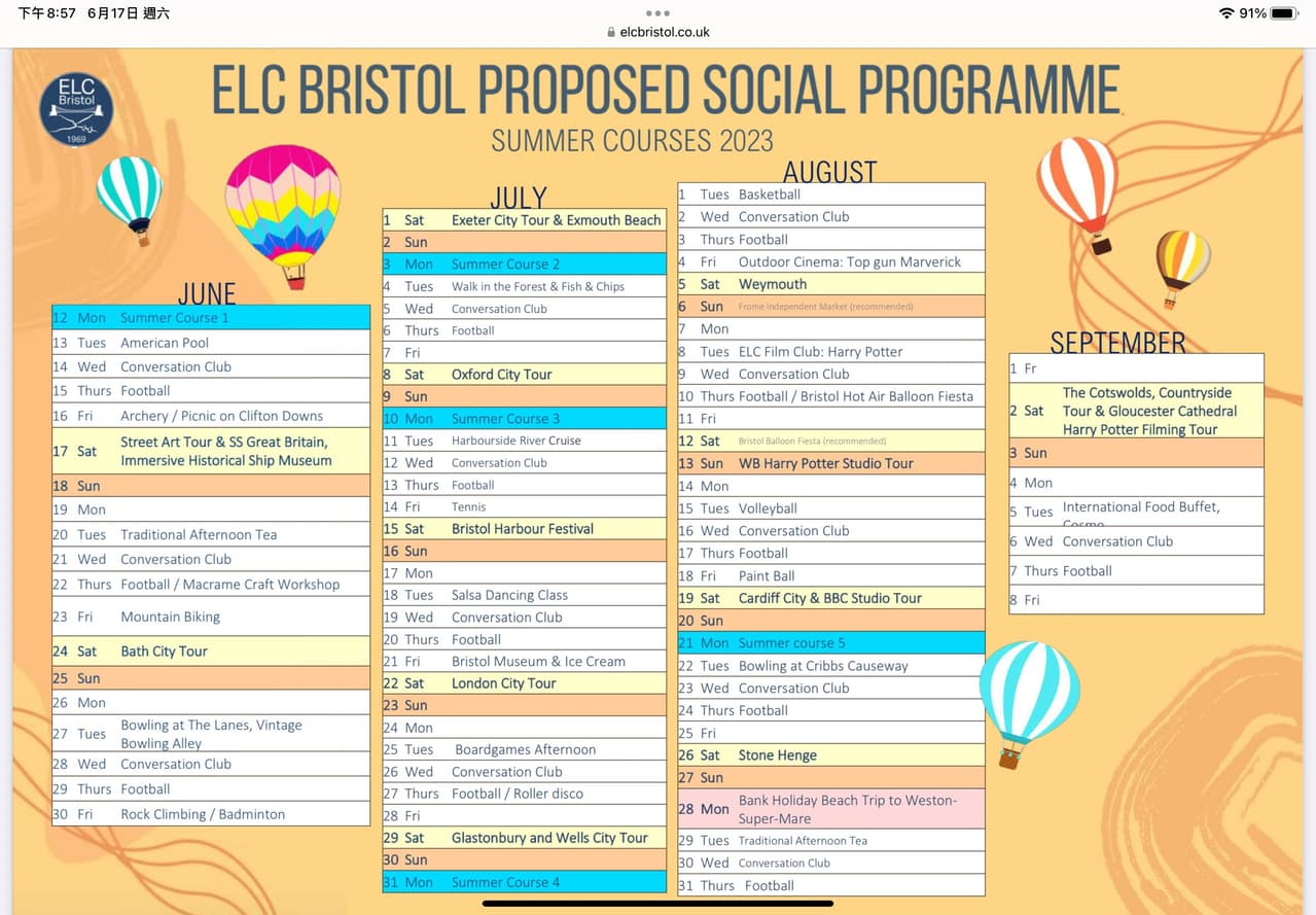 #遊學 ELC Bristol經驗分享 #英國#語言學校 - 留學板 | Dcard