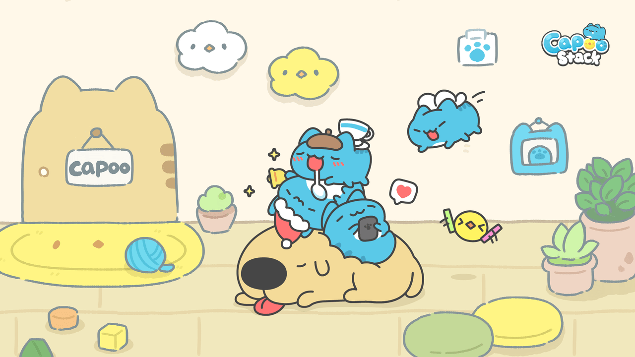 #分享 咖波疊疊樂| Capoo Stack| 集氣活動特典桌布 - 動漫板 | Dcard