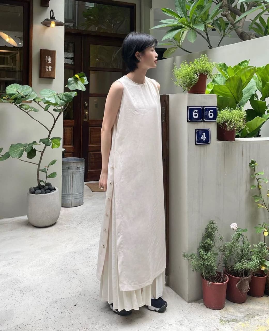 #分享 抓住夏日尾巴🌻 極短髮の近期穿搭分享！ - 穿搭板 | Dcard