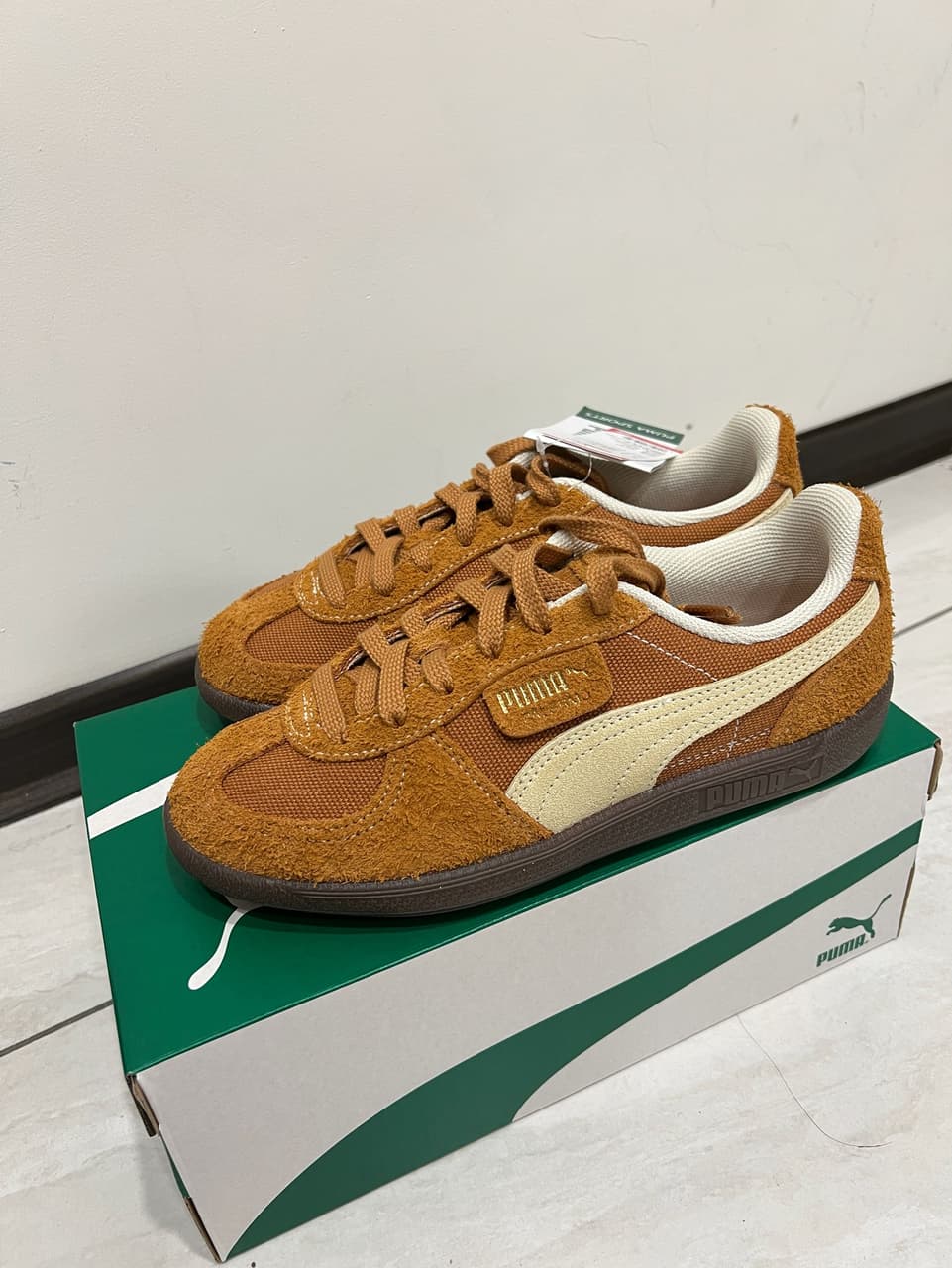 #我要賣 全新puma palermo（焦糖色） - 二手交易板 | Dcard