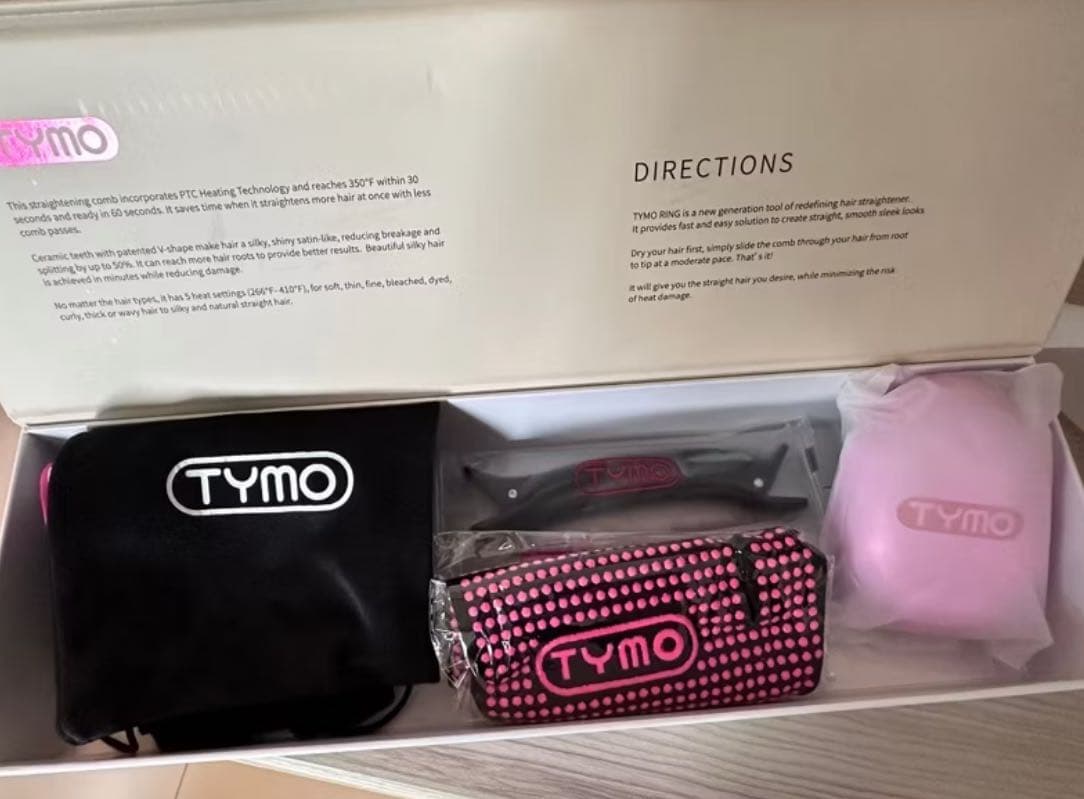 #我要賣 我要賣 AMAZON 熱銷美髮器TYMO RING 直髮梳 - 二手交易板 | Dcard